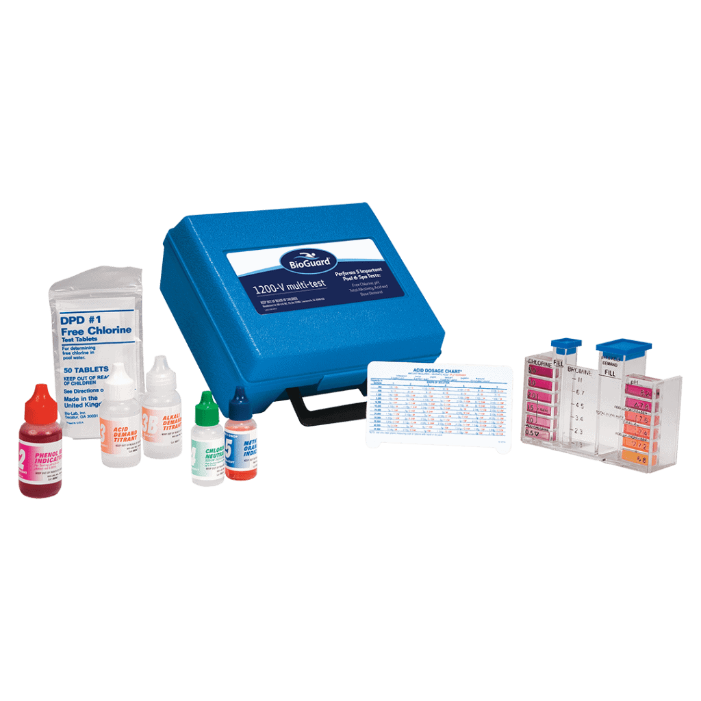 BioGuard 1200V Multi Test Kit - Ultra Modern Pool & Patio