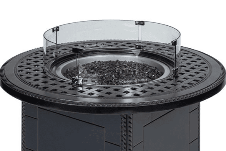 Gensun Fire Pit Wind Screens - Ultra Modern Pool & Patio