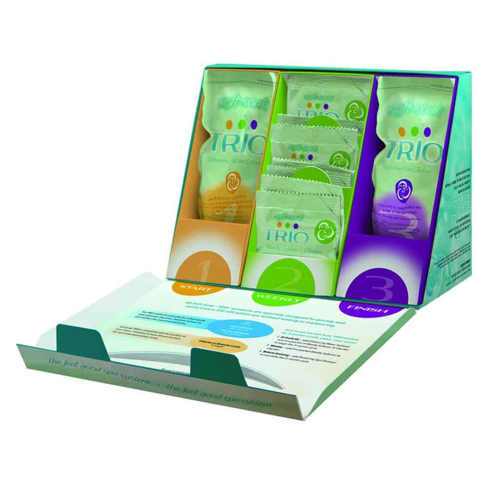 TRIO Soft Soak 3 Month Spa Kit - Ultra Modern Pool & Patio