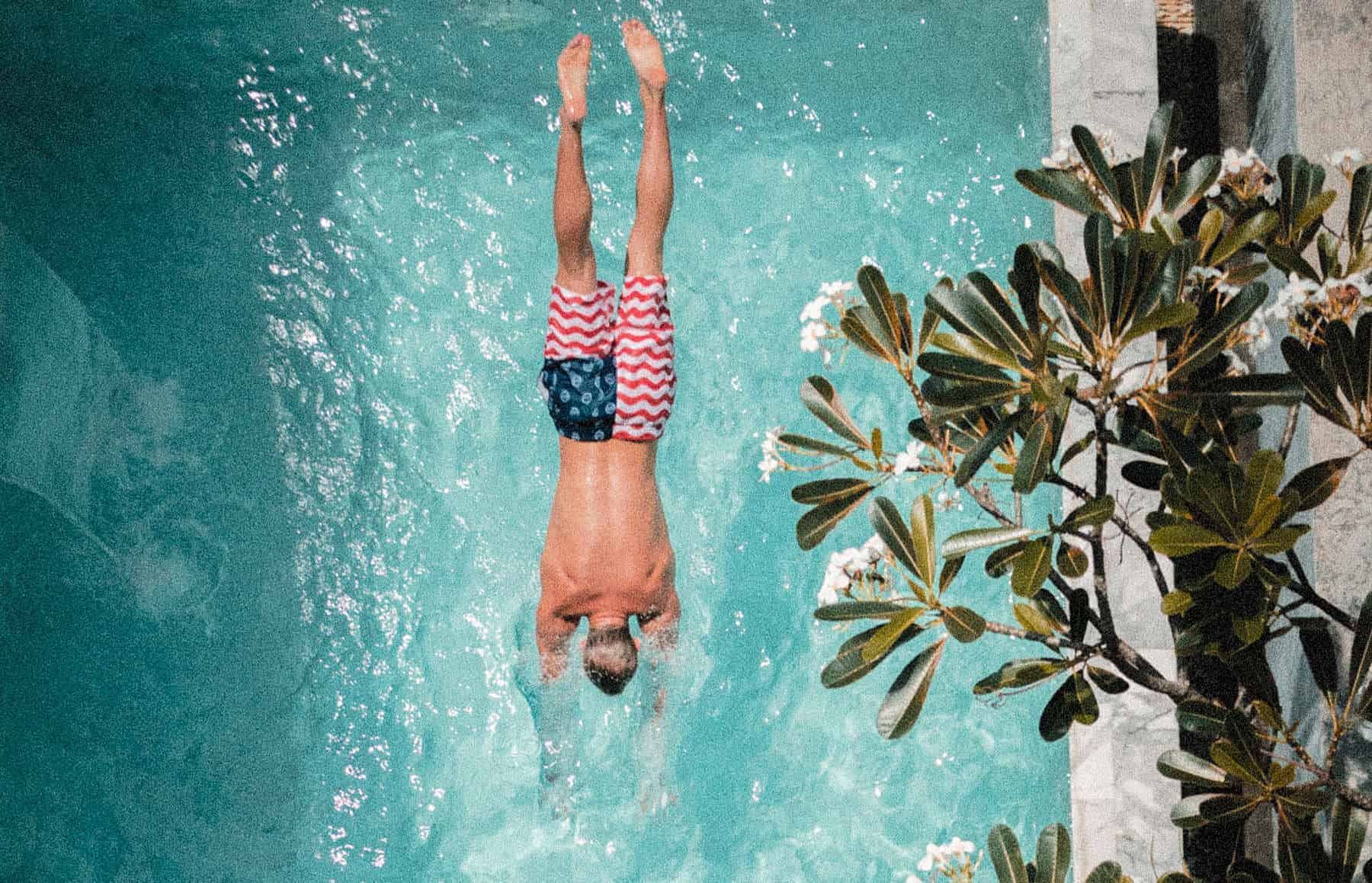 Fourth of July Patriotic Pool Party Game | Ultra Modern Pool and Patio