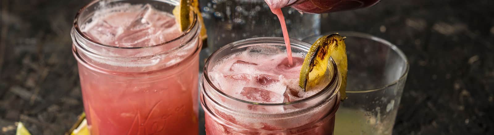 Smoked Grape Lime Rickey | Ultra Modern Pool and Patio