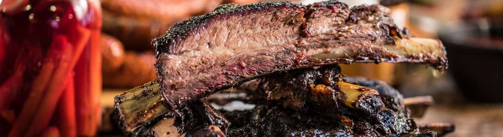 BBQ Beef Short Ribs | Ultra Modern Pool and Patio