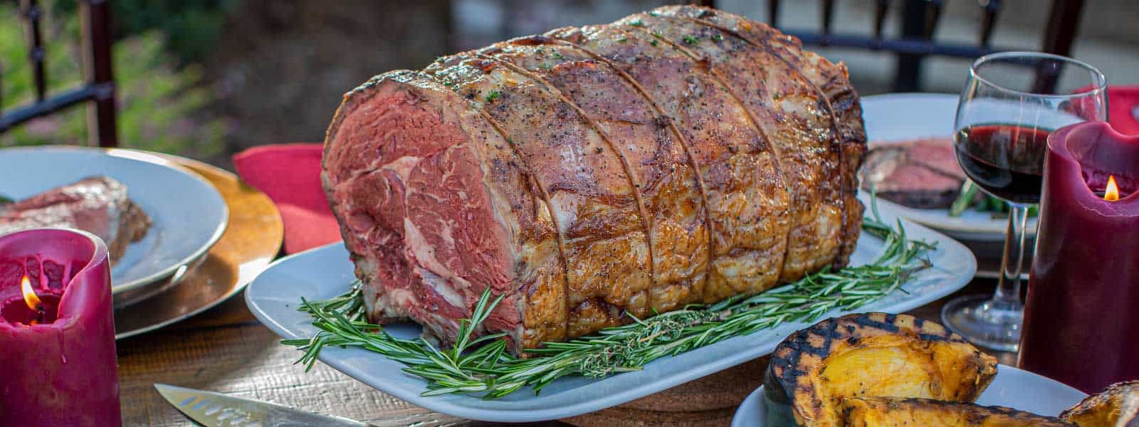 Reverse Seared Prime Rib | Ultra Modern Pool and Patio