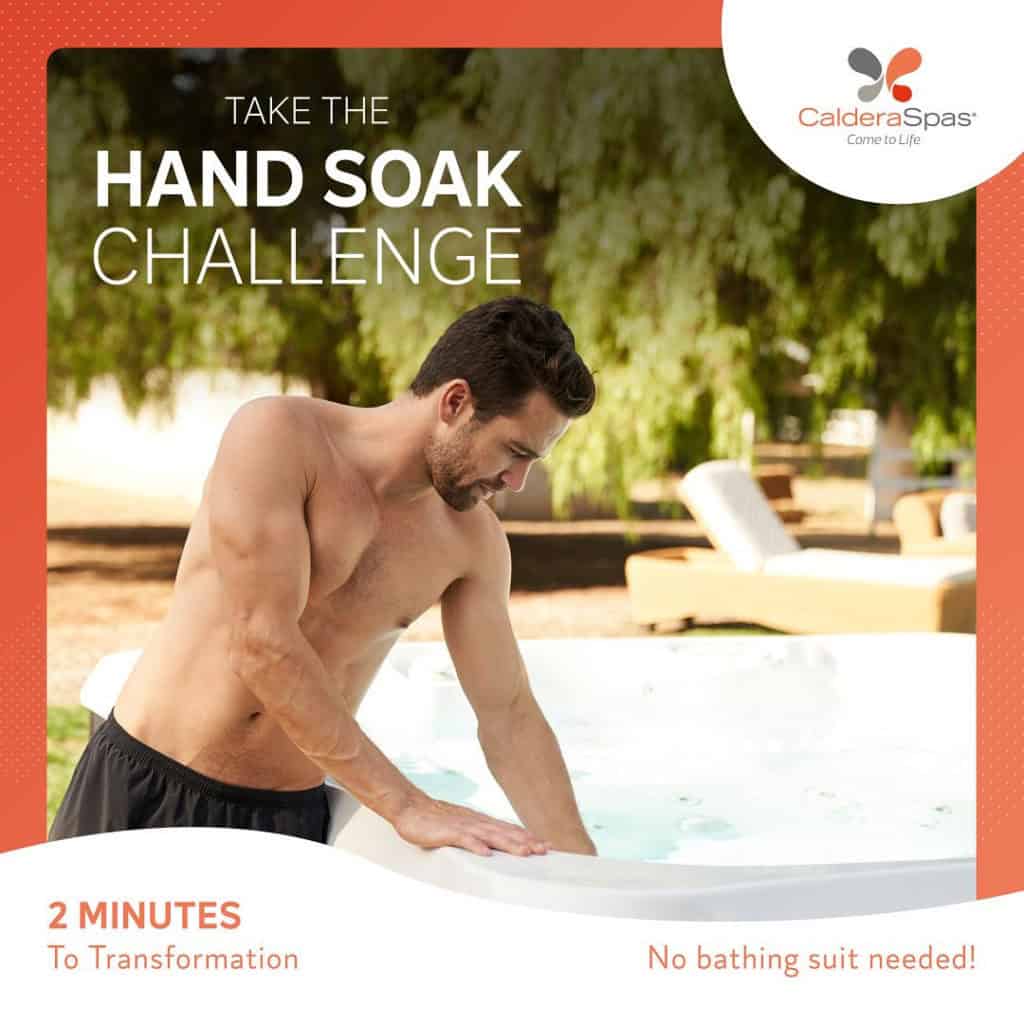 Take the Hand Soak Challenge | Ultra Modern Pool and Patio